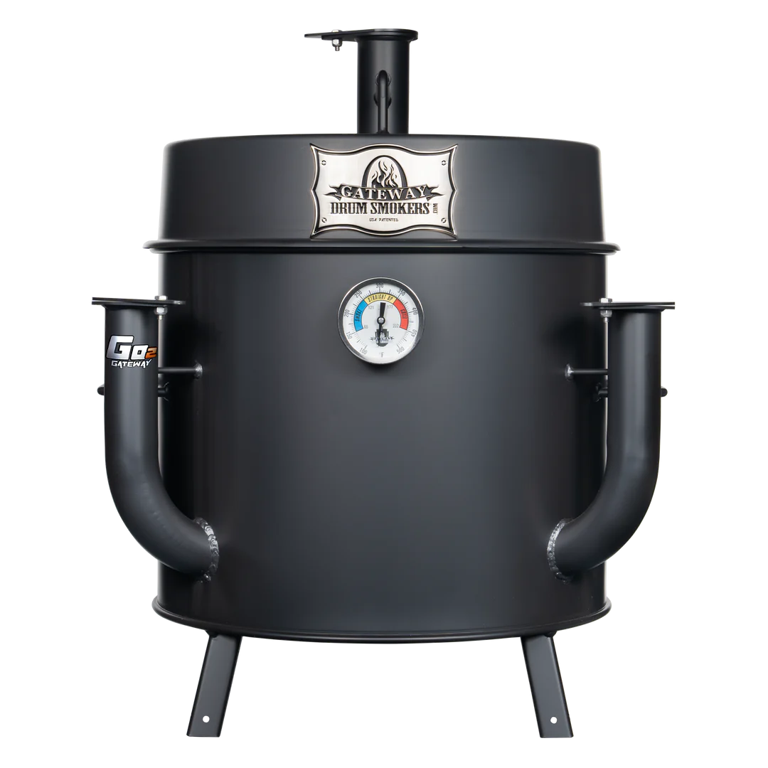 Gateway Drum Smoker Go2 Smoker and Grill – Atlanta BBQ Store Gateway Drum Smoker Go2 Smoker and Grill – Atlanta BBQ Store