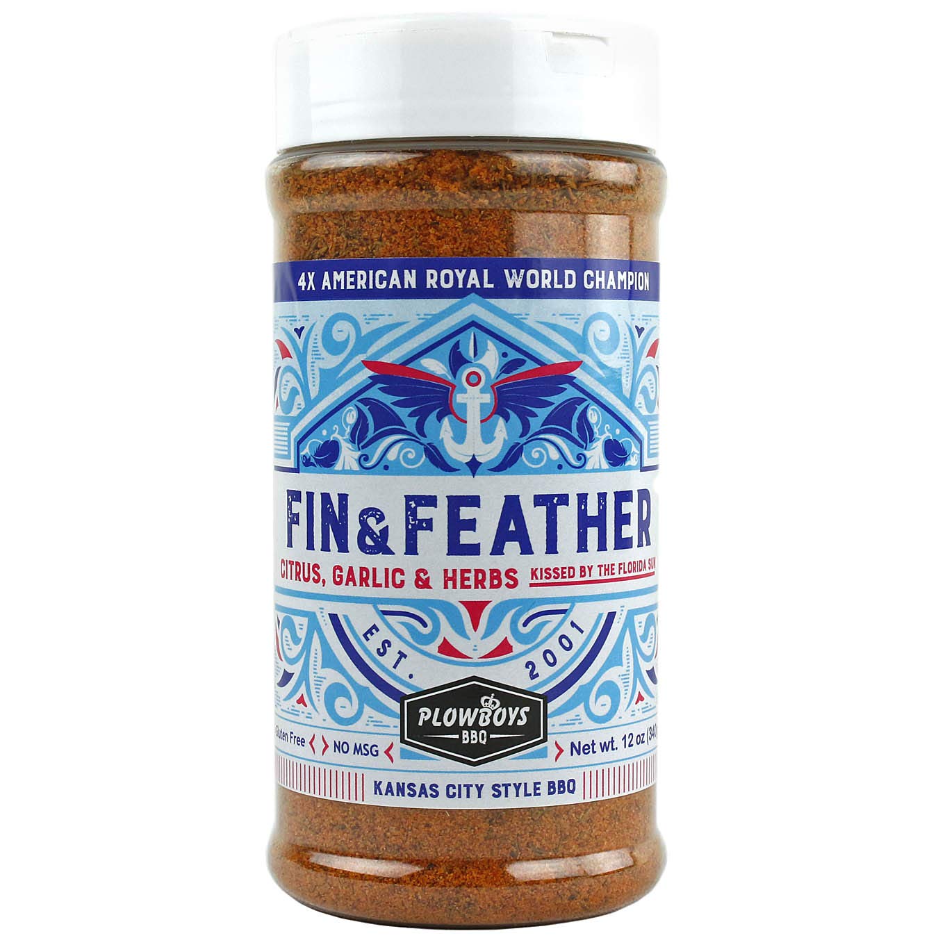 Plowboys BBQ Fin and Feather Seafood and Poultry Rub – Atlanta BBQ Store