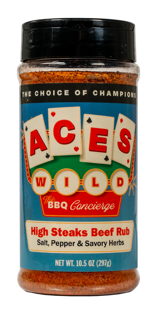 Aces Wild High Steaks Beef Rub – Atlanta BBQ Store